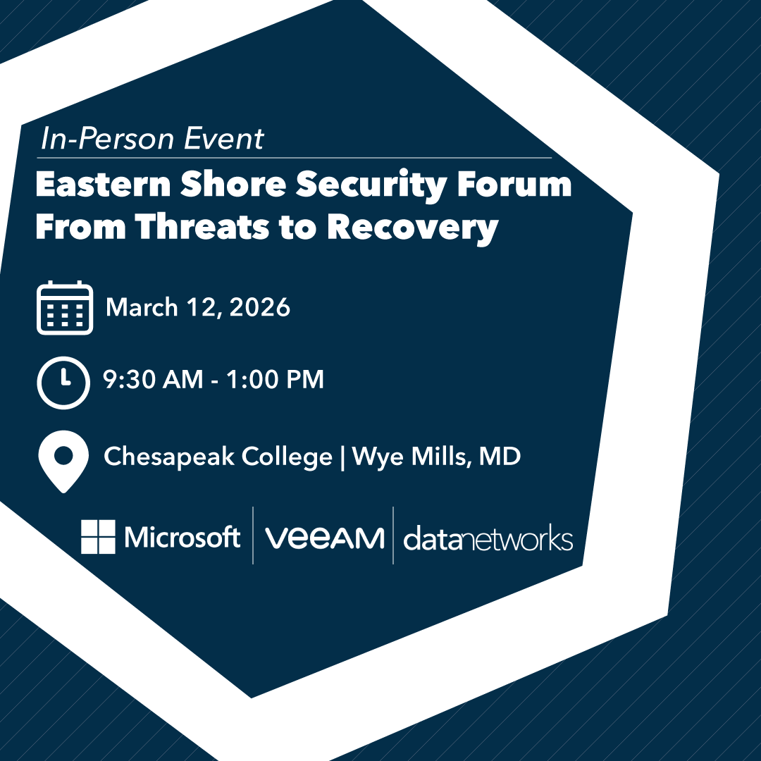 Eastern Shore Security Forum - From Threats to Recovery
